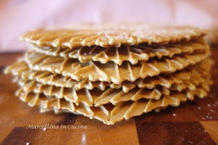 Gingerbread Pizzelle at Marcellina in Cucina