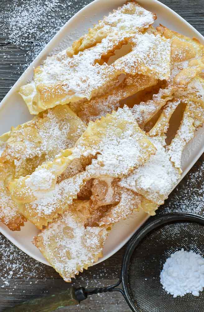 Traditional Italian Crostoli recipe | Marcellina In Cucina