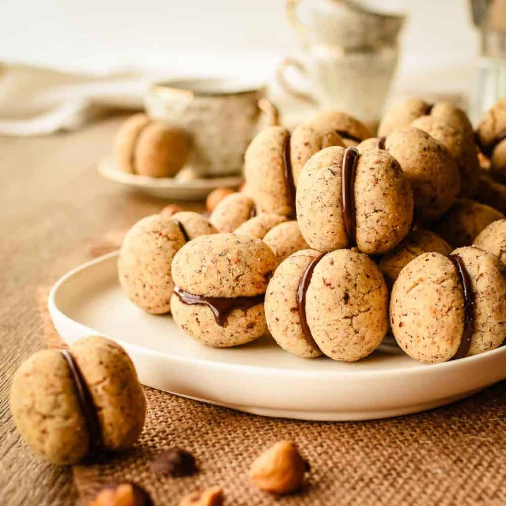 Baci di Dama (Italian Hazelnut Cookies)