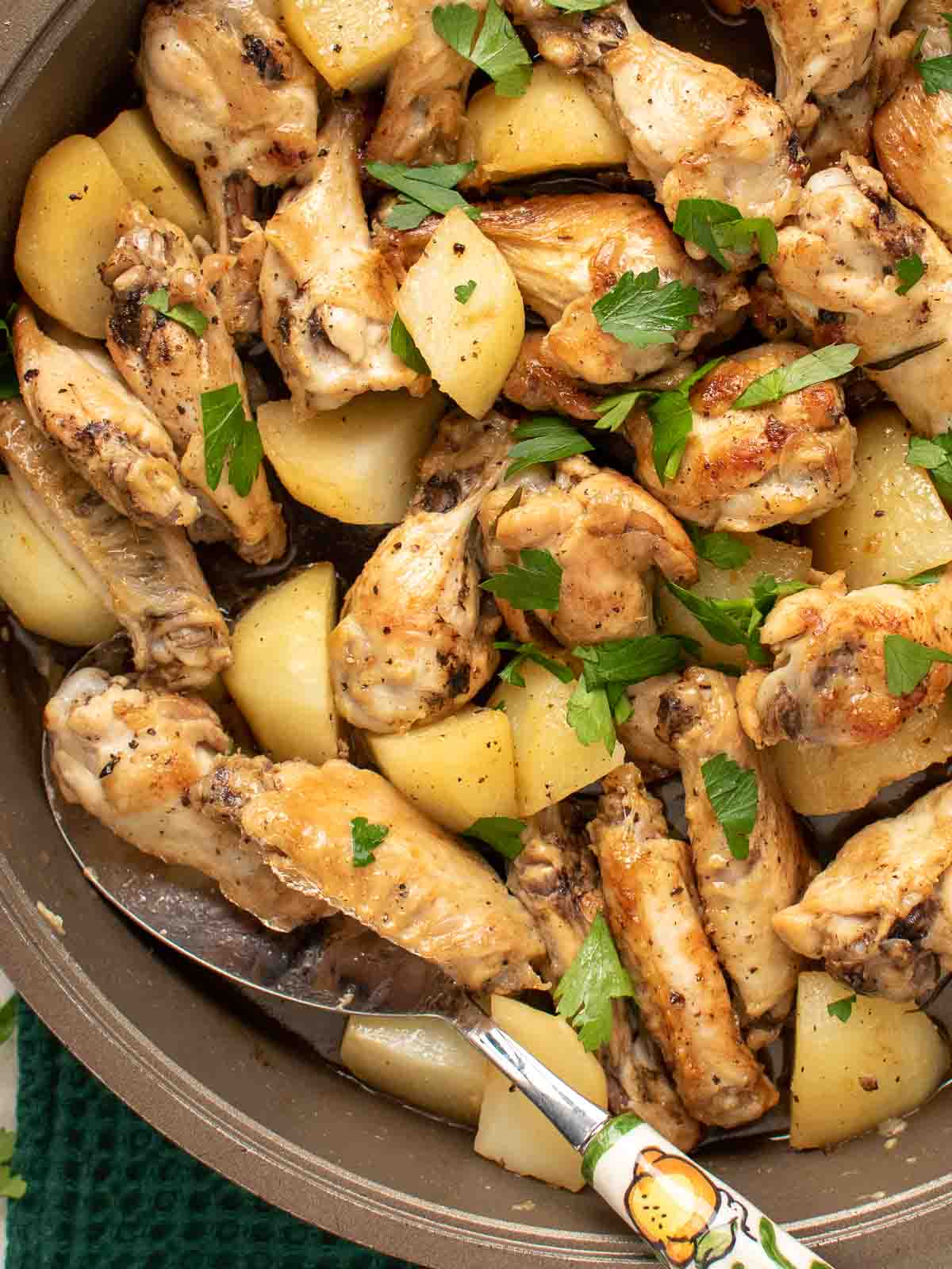 Mouthwatering Italian Braised Chicken