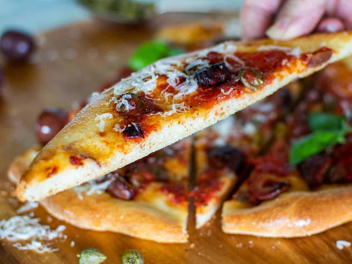 Calabrese Pizza {Homemade} | Marcellina in Cucina