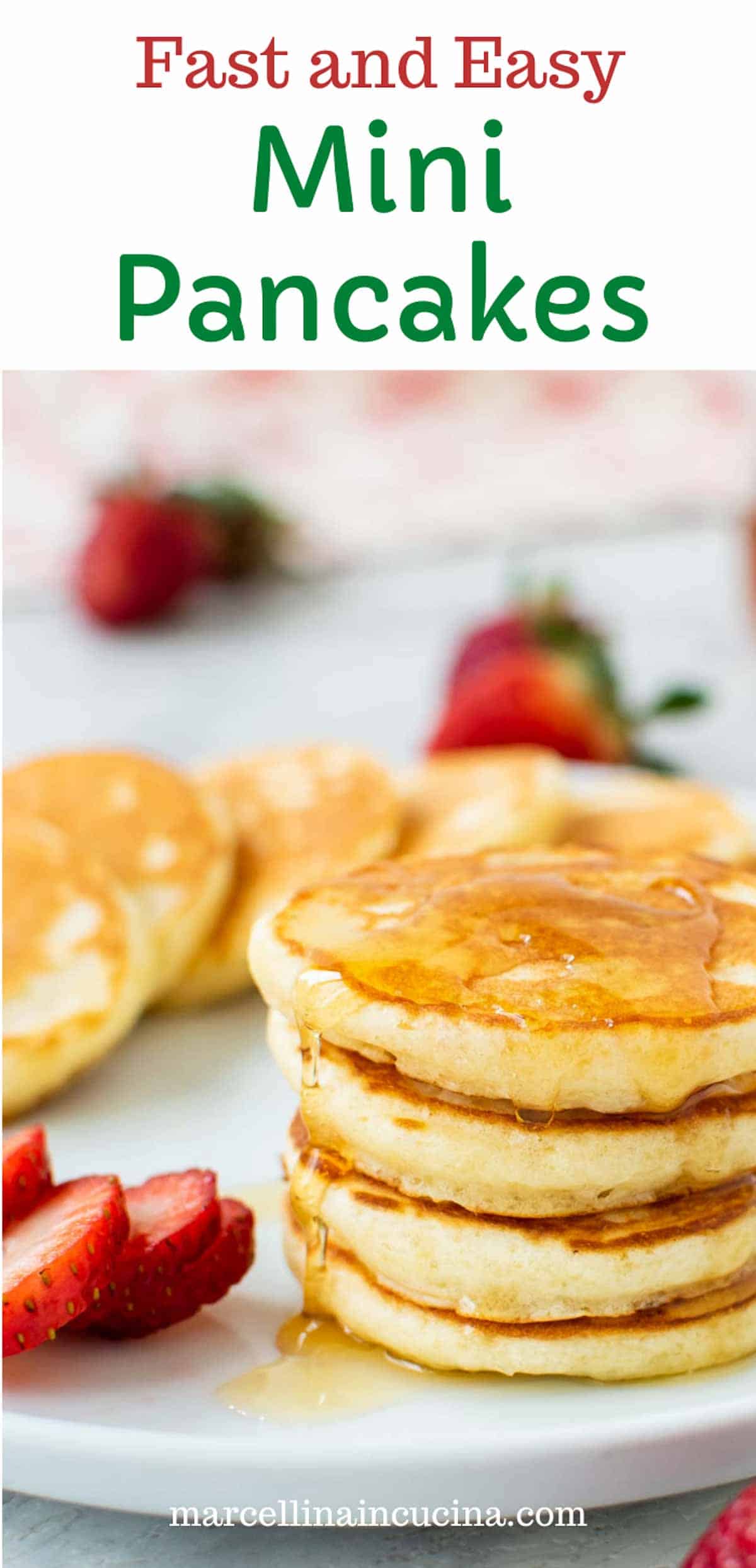 Mini Pancakes {Fast and Easy} | Marcellina in Cucina