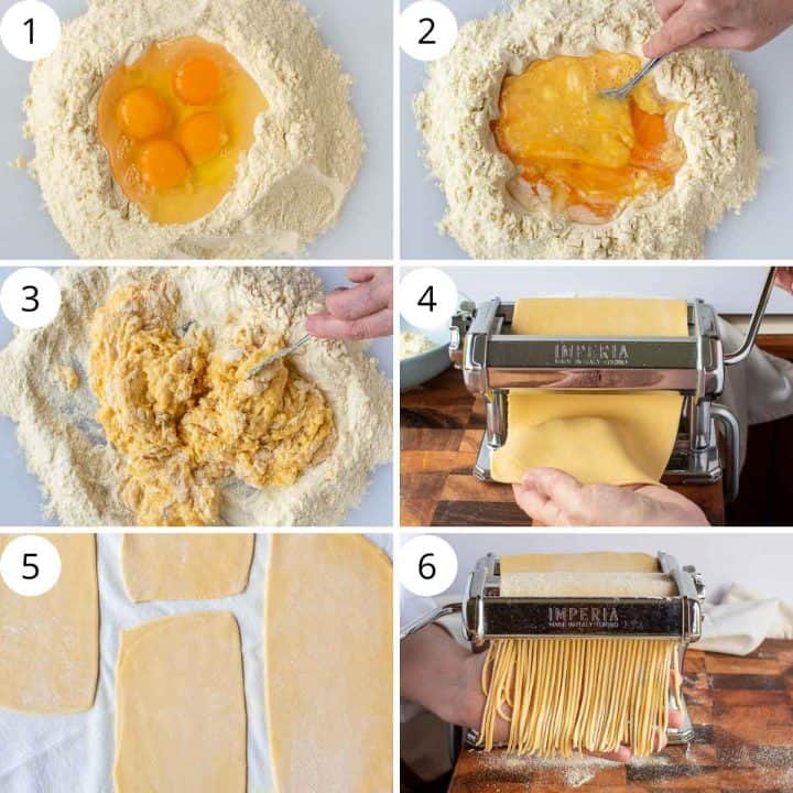 Homemade Tonnarelli Pasta (Step by Step) - Marcellina In Cucina