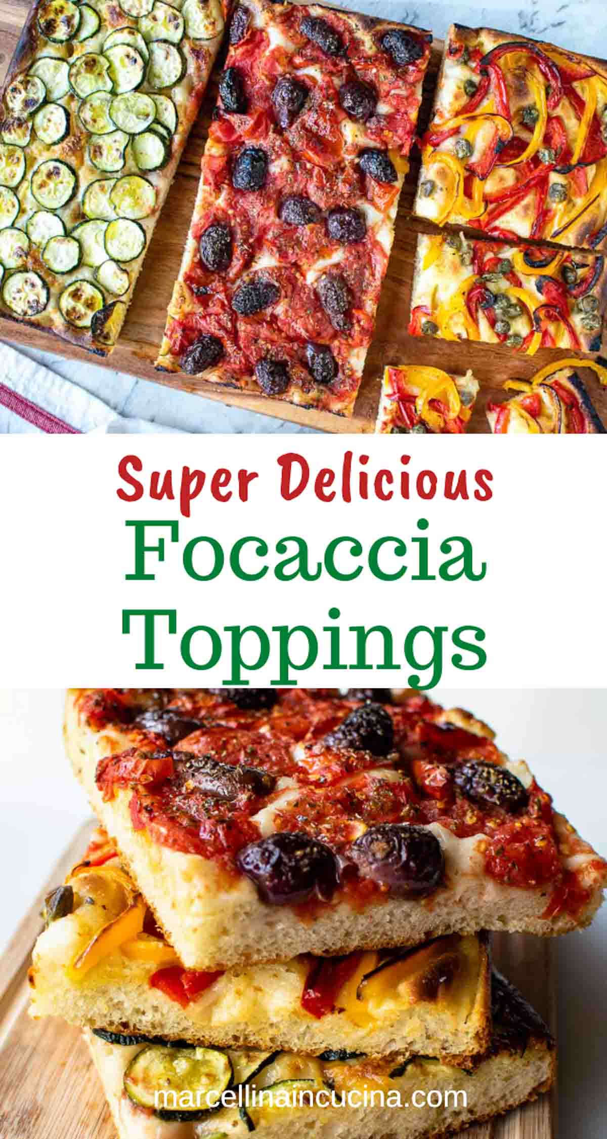 Focaccia Toppings {27 delicious ideas}