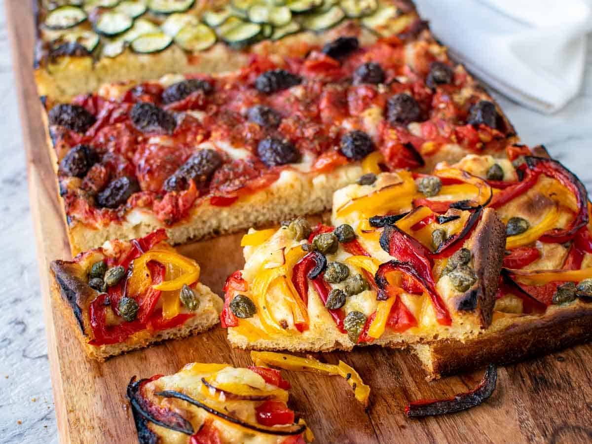 Focaccia Toppings {27 delicious ideas}