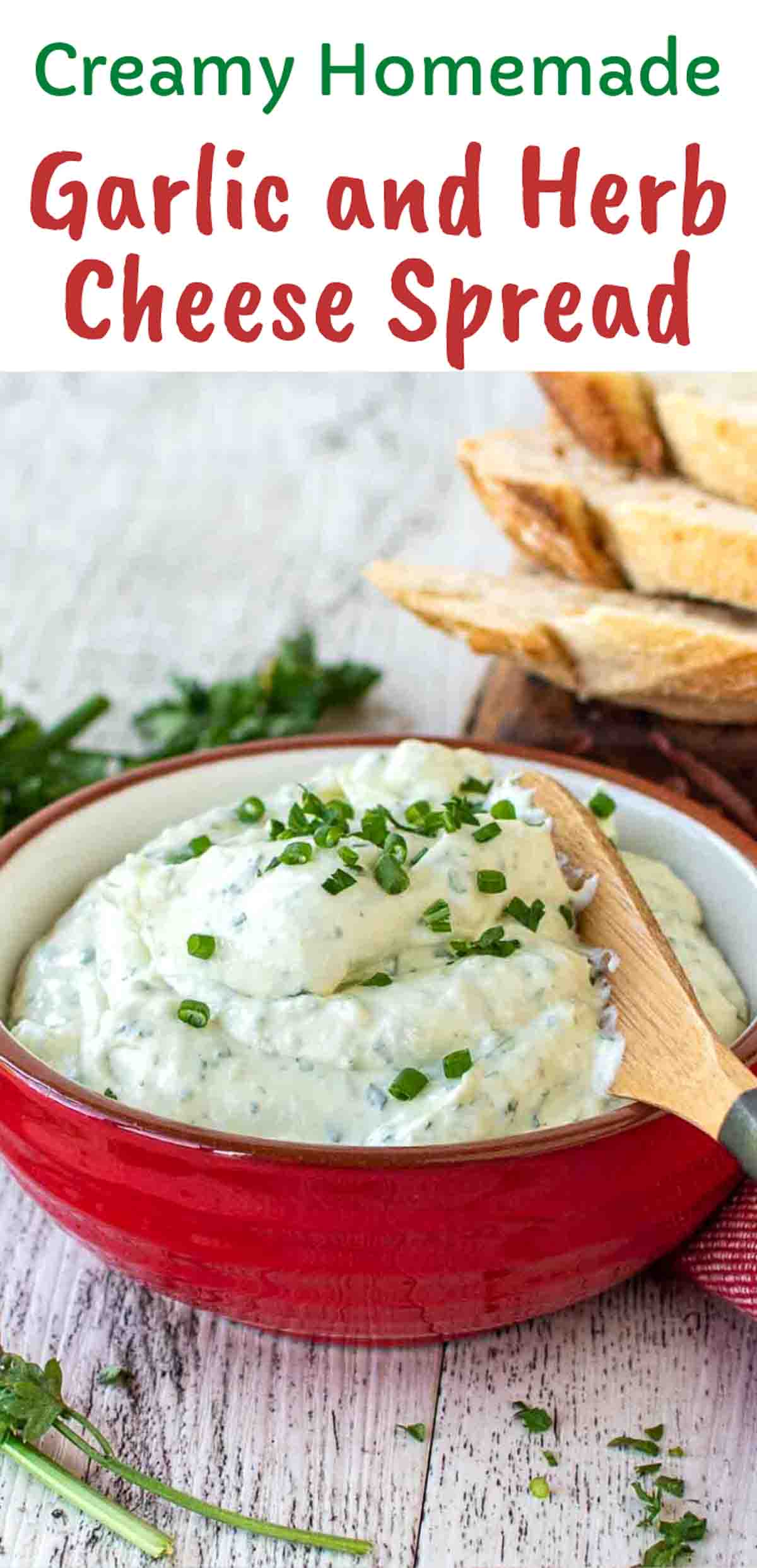 Garlic and Herb Cheese Spread