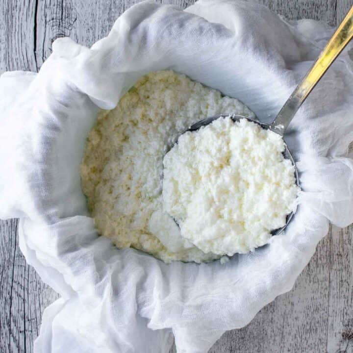 How To Make Ricotta Cheese with only 4 Ingredients