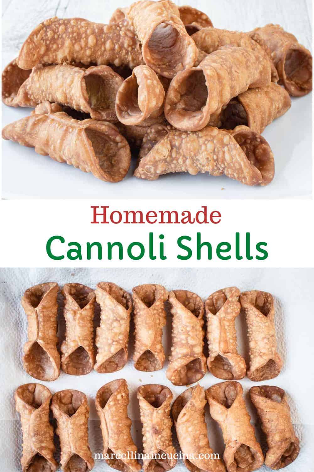 Homemade Cannoli Shells Recipe