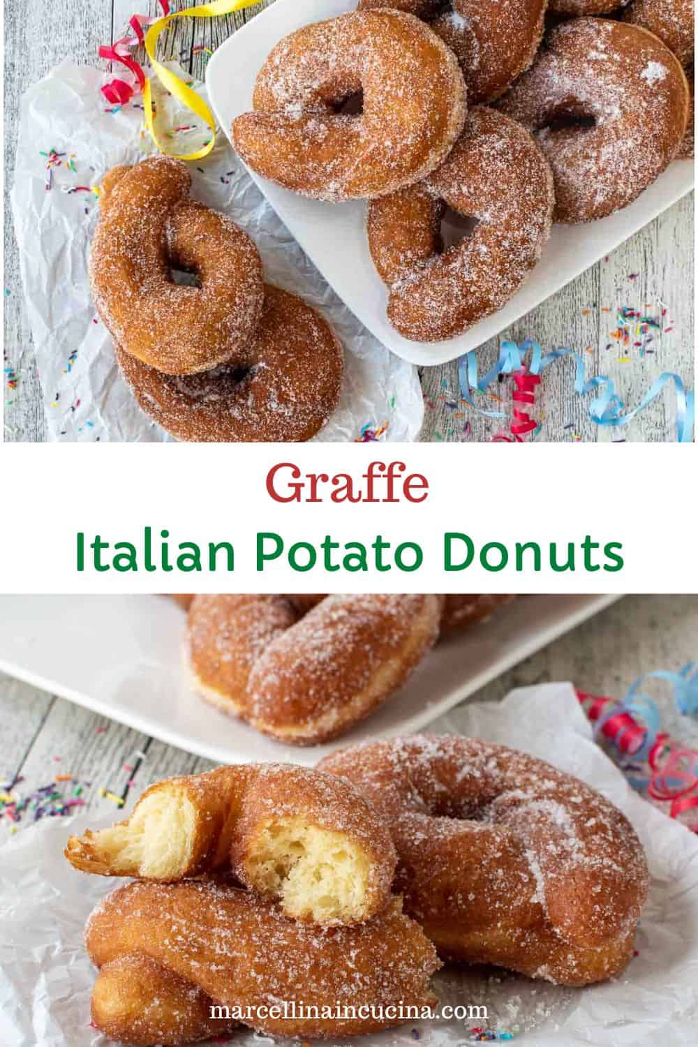 Graffe Napoletane (Italian Potato Donuts)