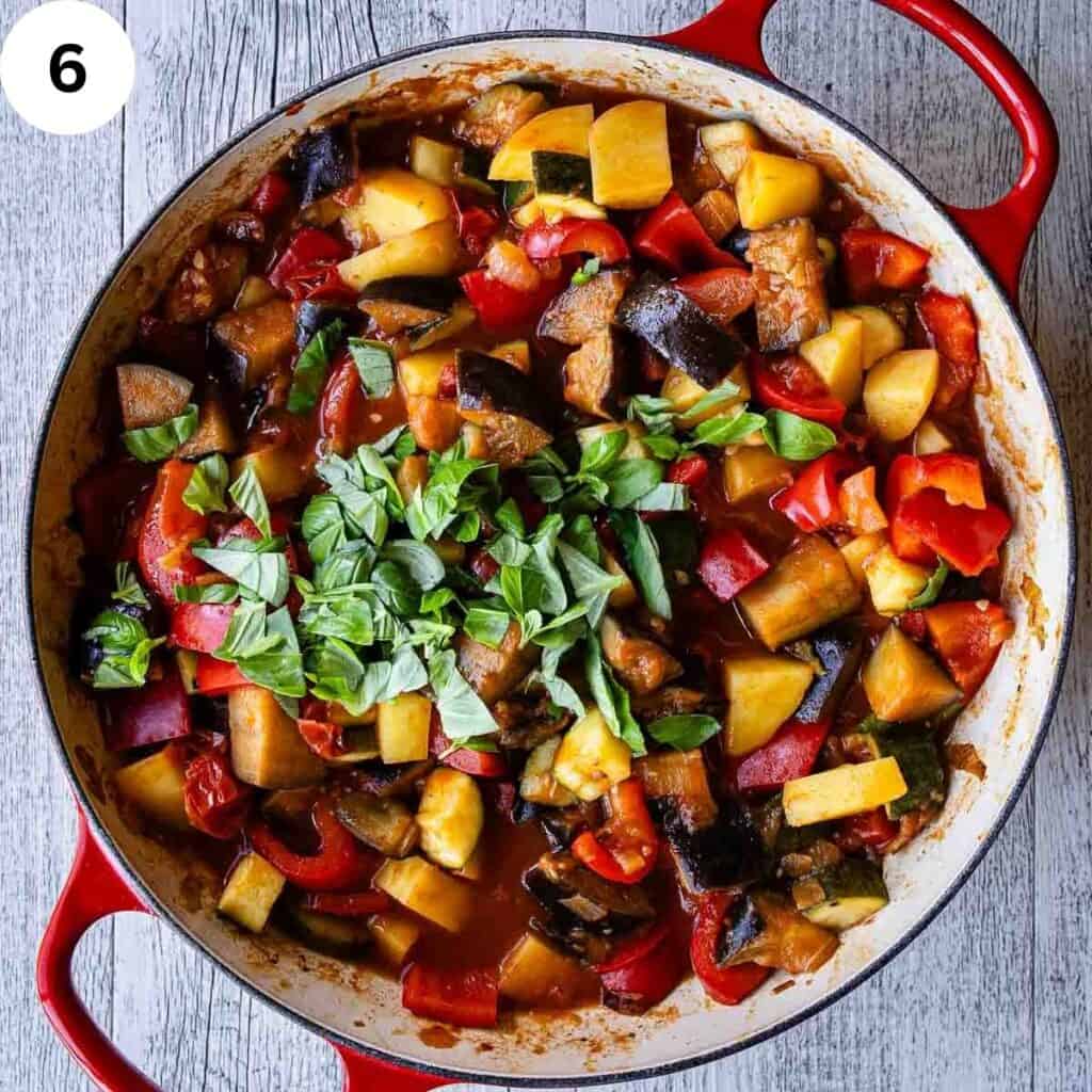 Ciambotta - Italian Vegetable Stew