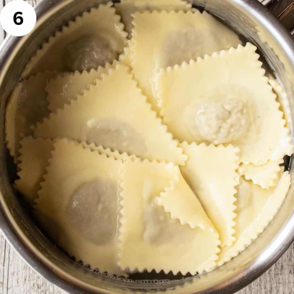 Homemade Mushroom Ravioli