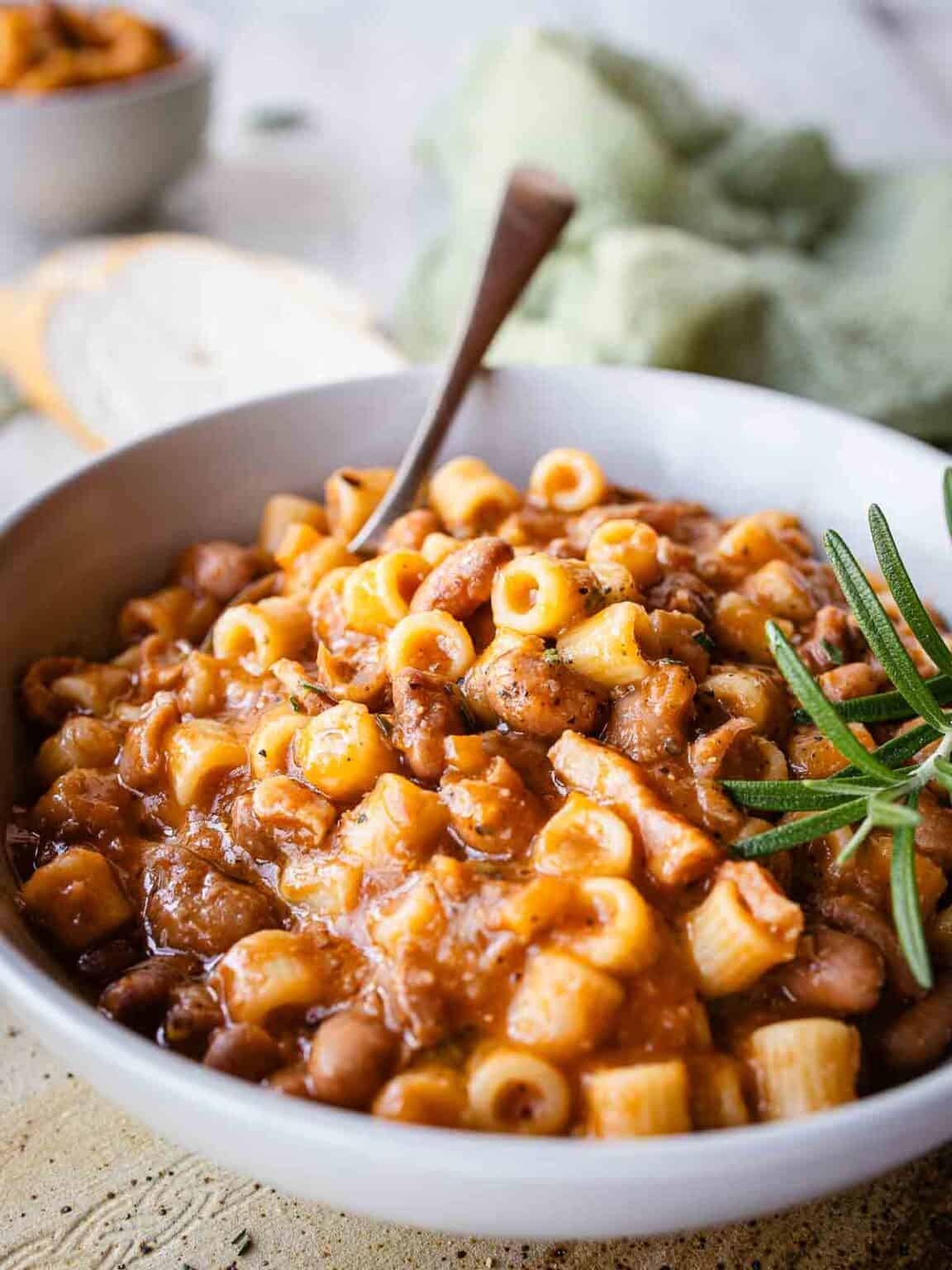 Authentic Italian Pasta e Fagioli Recipe (Pasta and Beans)