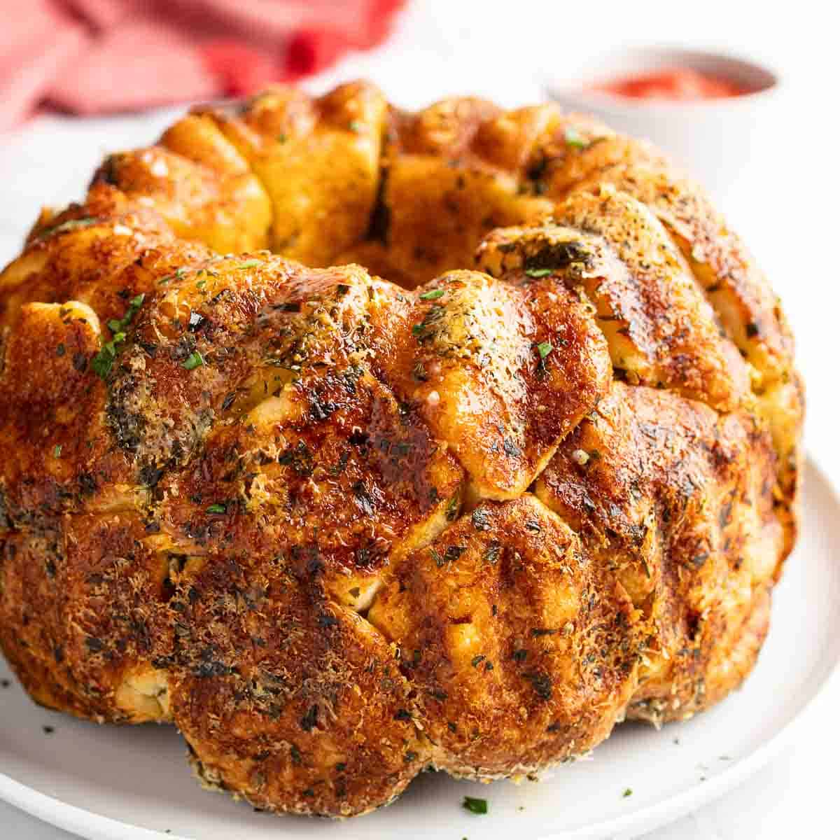 Garlic Monkey Bread - Make From Scratch
