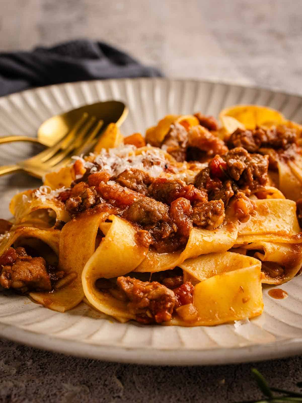 Slow Cooked Pork Ragu